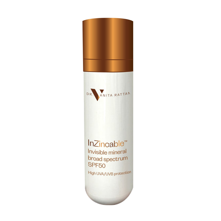 Dr. V InZincable SPF50 Sunblock | Mineral Sunscreen | No white cast ...