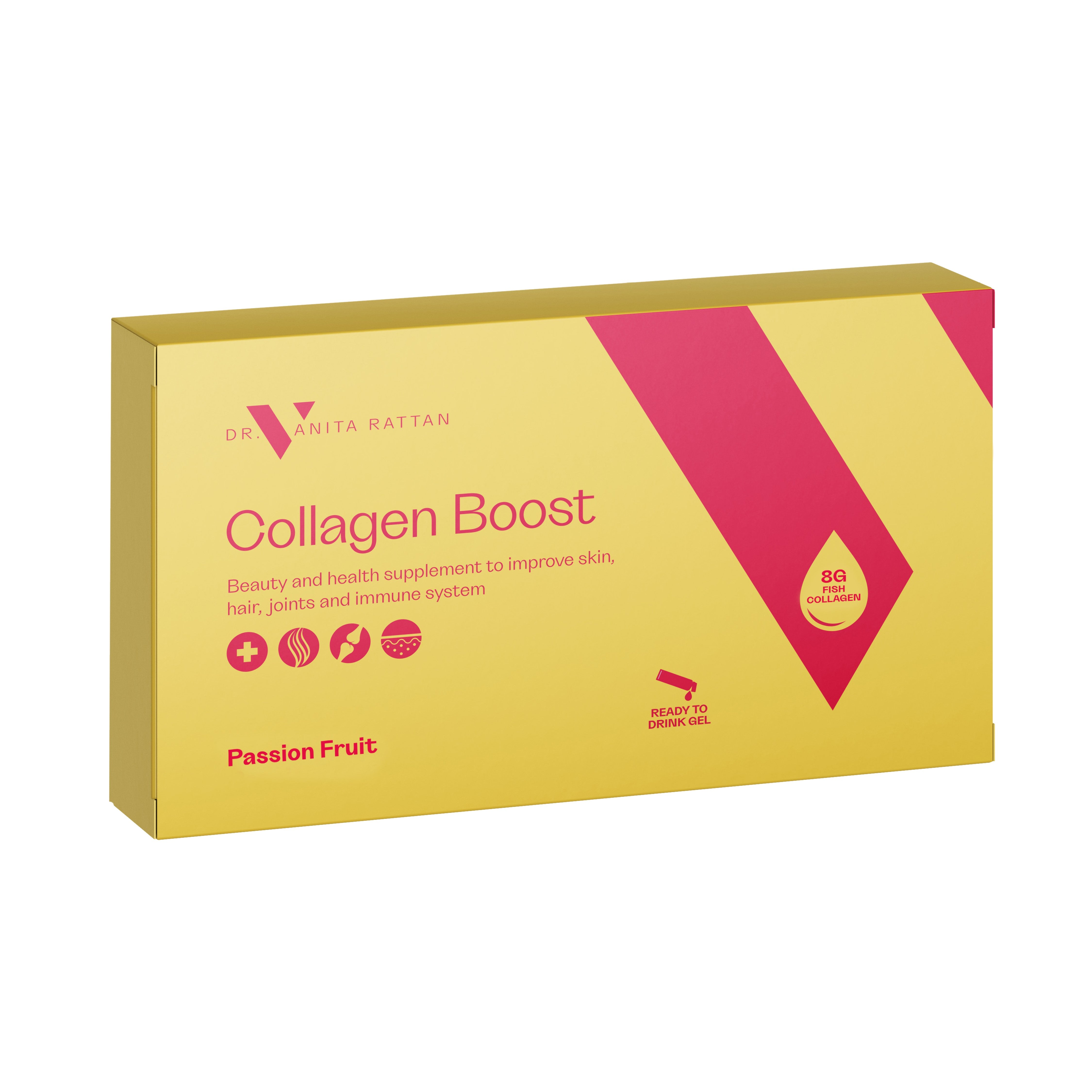 Dr. V Collagen Boost Gel Drink | Collagen Supplement Drink for stronger ...